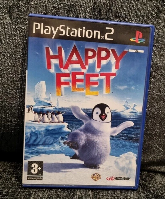 PS2 GAME HAPPY FEET Children's Game +Instruction Booklet PlayStation 2 ...