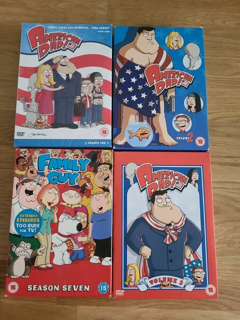 AMERICAN DAD & Family Guy DVD Boxset Bundle EUR 11,46 - PicClick IT