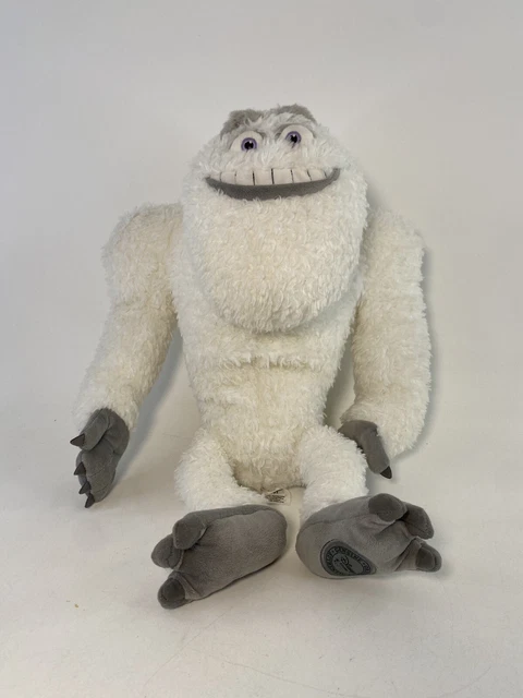 DISNEY STORE PIXAR Plush Yeti 18” Abominable Snowman Monsters Inc ...