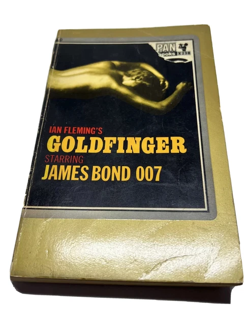 VINTAGE JAMES BOND Book Goldfinger Pan X238 1965 Paperback Ian Fleming ...