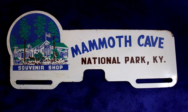 MAMMOTH CAVE NATIONAL Park Kentucky License Plate Topper Accessory ...