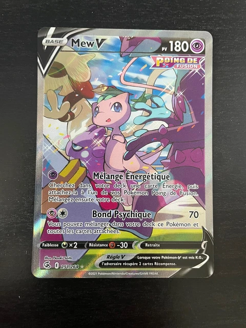 CARTE POKEMON MEW V 251/264 Alternative Full Art EB08 Poing de fusion Alt Neuf EUR 85,00 ...