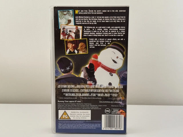 JACK FROST - Michael Keaton - PAL VHS Video Tape (H74) £2.99 - PicClick UK