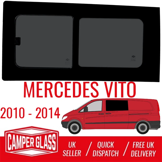 MERCEDES VITO 10-14 Passenger Side Sliding window FOR PASS SIDE SLIDING ...