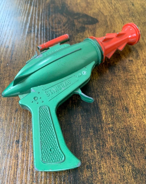 VINTAGE RAY GUN Rare 1960 Lone Star Gerry Anderson Die-cast Stingray ...