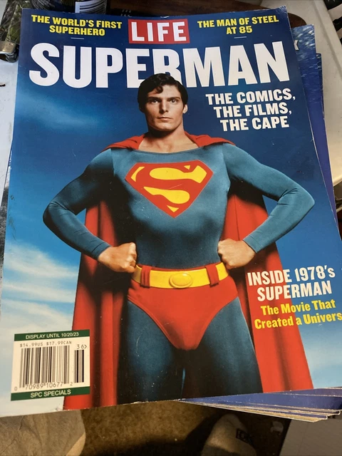 LIFE MAGAZINE SUPERMAN Dc Comics Super Hero’s October 2023 £7.38 ...