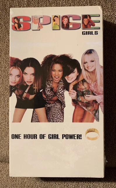SPICE GIRLS OFFICIAL Video 1 Hour Of Girl Power VHS Sealed Watermark ...