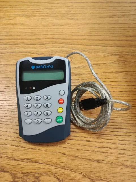 GEMALTO HWP118085C PC Pinpad Reader Barclays USB Smart Card Reader ...