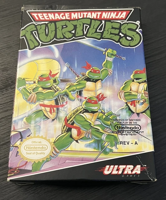 TEENAGE MUTANT NINJA Turtles (Nintendo NES) ** Box Only ** No Game ...