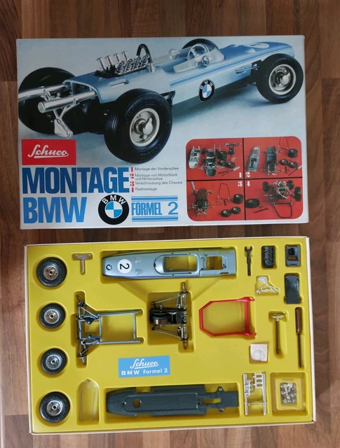 SCHUCO 1960'S BMW Formel 2 Clockwork Kit Car, Mint, Unused £146.32 ...