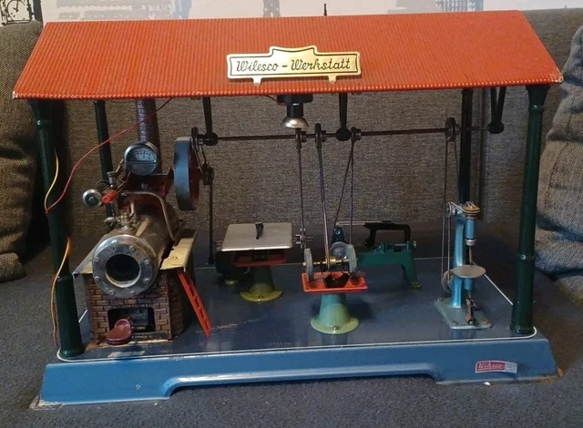WILESCO-WERKSTATT -D 141 -Dampfmaschine mit Antriebsmodelle & Dynamo ...