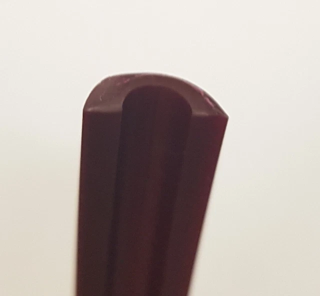 MOTORHOME/CARAVAN AWNING RAIL Insert/Infill, Mulberry, 12mm Wide, 25 ...