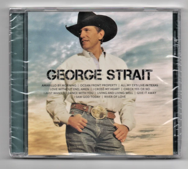 GEORGE STRAIT ICON Greatest Hits CD I Cross My Heart, All My Ex's Live ...