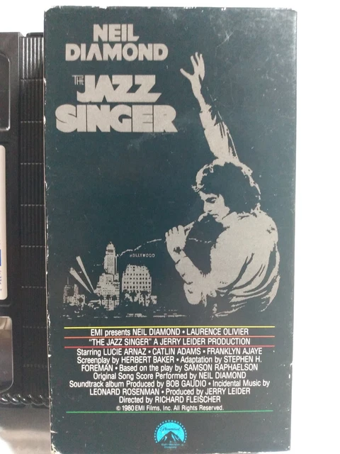 THE JAZZ SINGER (VHS 1981) Paramount Release Neil Diamond 1st Release £ ...