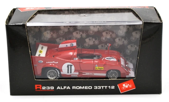 ALFA ROMEO 33TT12 Test Pescarolo - Bell 1000km Monza 1975 R239 Brumm 1/ ...