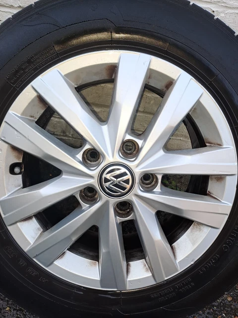 VW TRANSPORTER ALLOY wheels and tyres 16 EUR 187,40 - PicClick IT