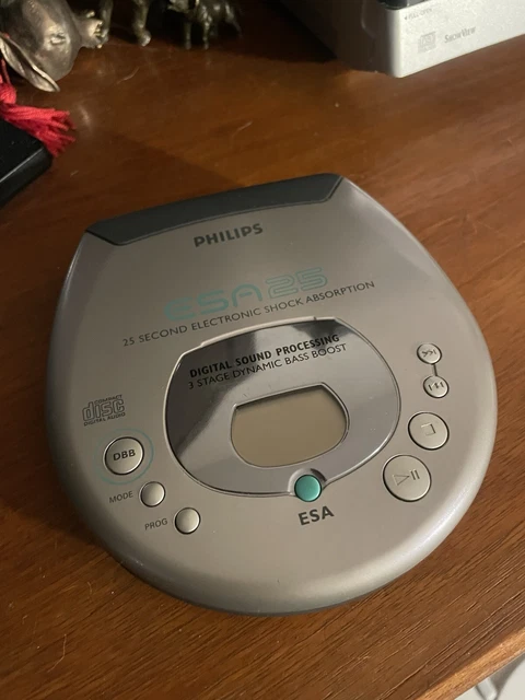 PHILIPS ESA25 Discman Diskman CD Player Walkman, Top Bis Auf Display ...
