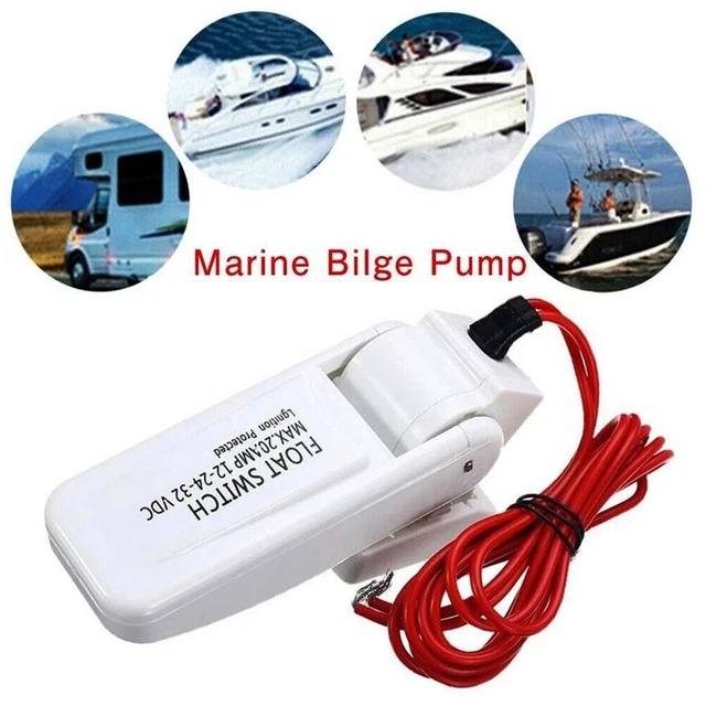 CONVENIENT ACTIVATION AND Deactivation 12V/24V/32V Marine Float Switch ...