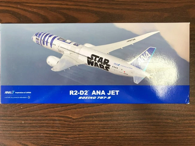 STAR WARS ANA JETS R2-D2 BOEING 787-9 Brand 1:200 Scale Model Plane £ ...