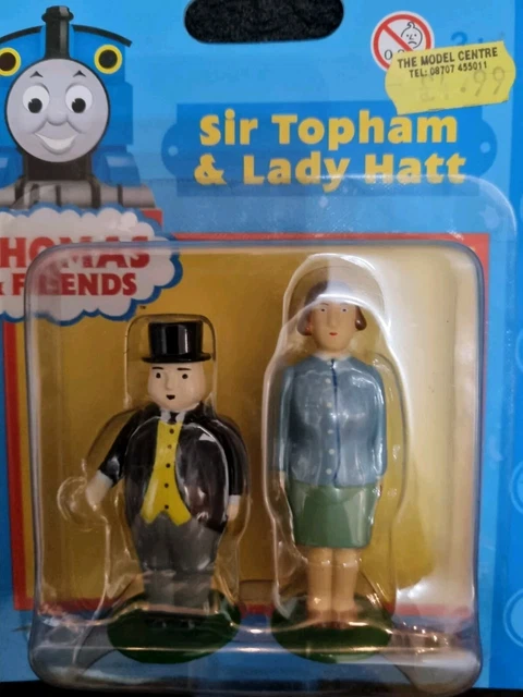 ERTL SIR TOPHAM & LADY HAT Thomas The Tank Engine anni 90 SIGILLATO ...