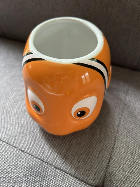 DISNEY STORE PIXAR 3D Sculpted Finding Nemo Character Coffee Cup Mug ...