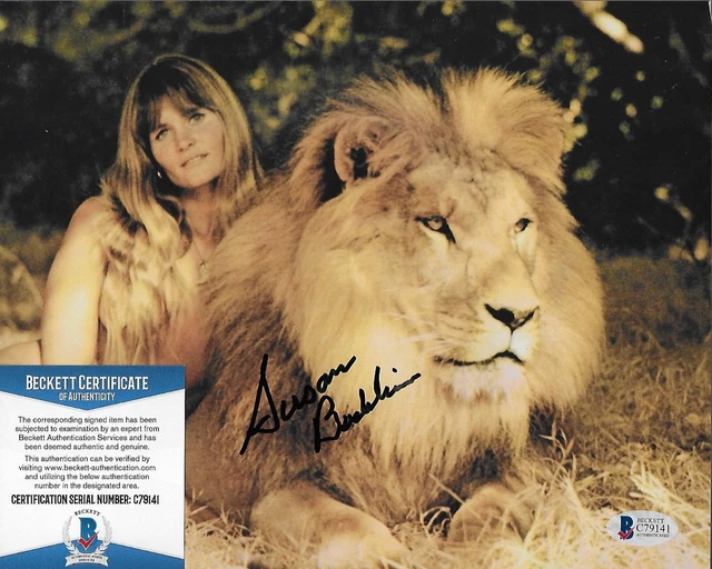 SUSAN BACKLINIE JAWS Original Autographed 8X10 photo w/Beckett COA #6 ...