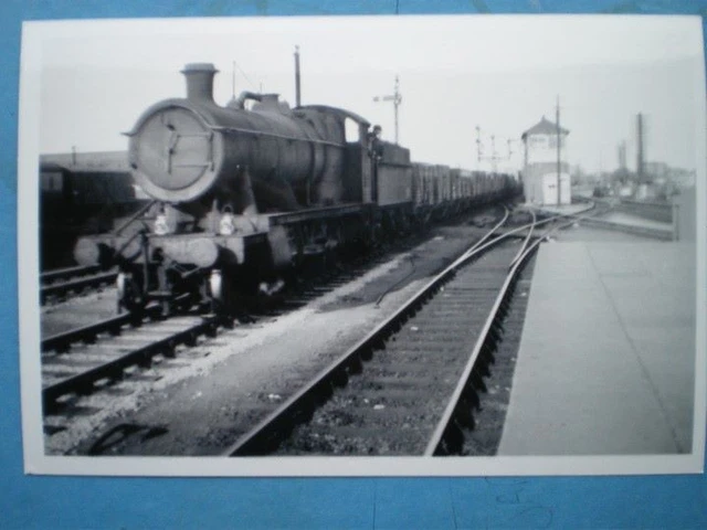 PHOTO GWR Loco No 2828 At Swindon 10/9/47 £2.00 - PicClick UK