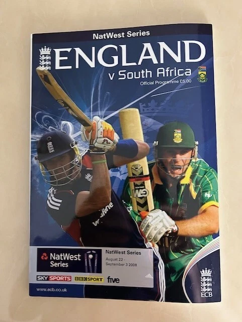 Programmes, Cricket Memorabilia, Sports Memorabilia - PicClick UK