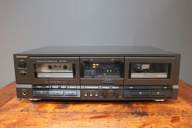 TECHNICS RS-TR165 DECK cassette doppio stack HiFi separato EUR 58,46 ...
