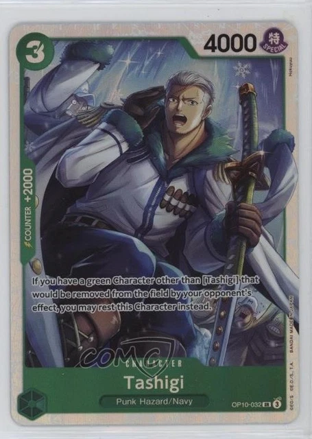 2025 ONE PIECE Card Game: Royal Blood OP10 English SR Tashigi #OP10-032 ...