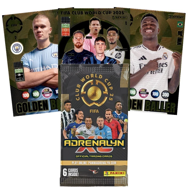 PANINI FIFA CLUB World Cup 2025 Adrenalyn XL Trading Cards 1-153 a ...