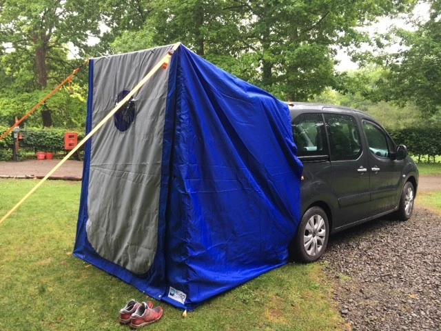 AMDRO BOOT TENT TAILGATE AWNING -camper campervan berlingo mango £315. ...