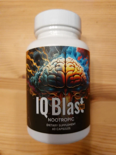 60 IQ BLAST Capsules IQ Blast Advanced Brain Health Support Supplement ...