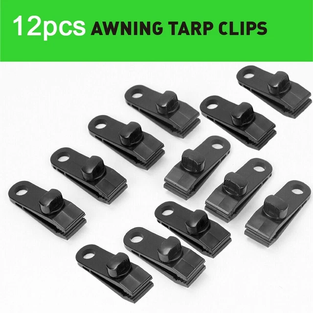 EASY TO USE Clips with Unique Clamp Design for Secure Attachment Pack ...