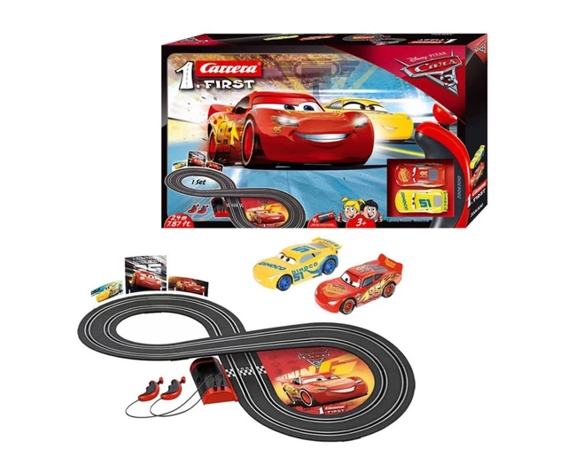 CARRERA RENNBAHN RENNSTRECKE Disney Cars 3 Lightning McQueen 20063010 ...