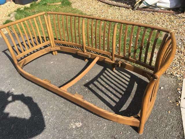 ERCOL RENAISSANCE LOW Back Standard 3 Seater Sofa Frame - 1069/s £97.00 ...