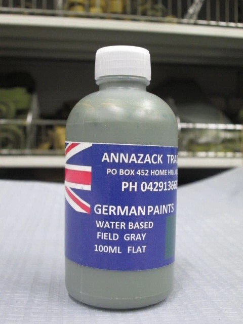 WW1 WW2 GERMAN Uniform Field Gray green "FLAT" drab paint 100ml £9.61 ...