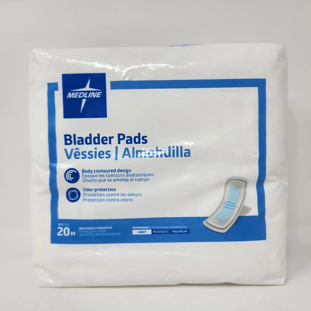 Adult Bladder Control Pads Light Absorbency Individually Wrapped 20 Pack £3 62 Picclick Uk