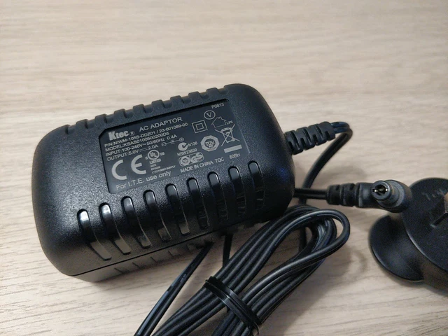 ORIGINAL KTEC AC-DC Adapter Netzteil 5,0 V 2,0 A 5 V 2A ... ORIGINAL KTEC AC-DC Adapter Netzteil 5,0 V 2,0 A 5 V 2A ...