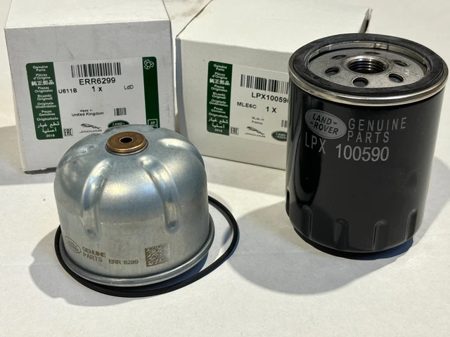 LAND ROVER DEFENDER Discovery 2 Td5 Engine Oil Filters ERR6299 ...