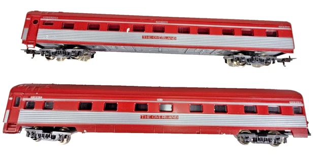 RAKE OF 2 Lima HO Gauge The Overland Passenger Coaches Sleeper & First ...