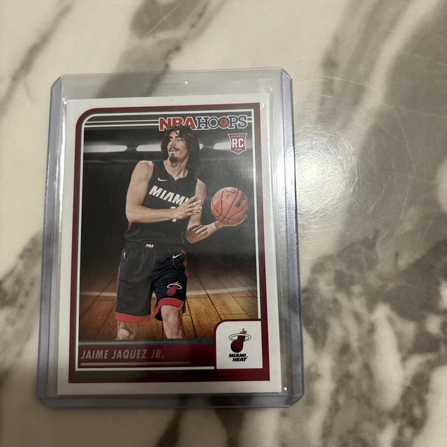 2023-24 PANINI NBA Hoops Jaime Jaquez Jr #249 Miami Heat (RC) Rookie $2 ...