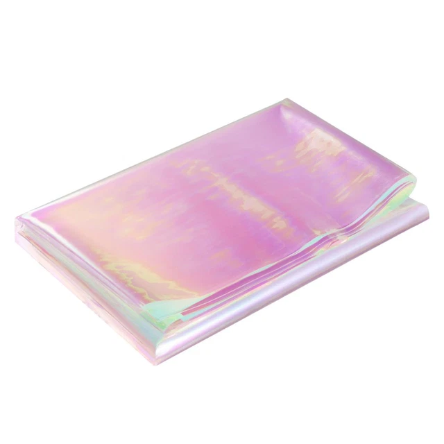 CELLOPHANE WRAP SYMPHONY Film Sheets Iridescent Dichroic for Resin $26. ...