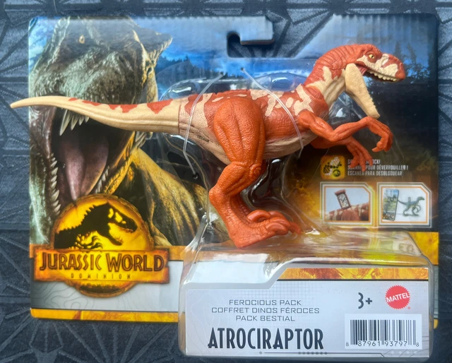 MATTEL JURASSIC WORLD Ein neues Zeitalter Dominion Atrociraptor ...