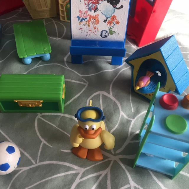TIMMY TIME NURSERY barn playset house CBeebies x 2 Figures and ...