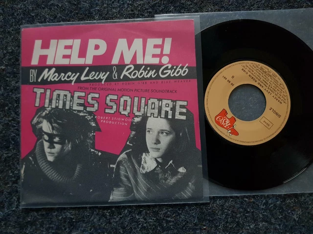 MARCY LEVY & Robin Gibb (Bee Gees) - Help me! 7'' Single SPAIN EUR 21 ...