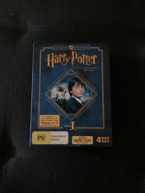 ULTIMATE EDITION HARRY Potter and The Philosophers Stone 4 Disc Set $40 ...