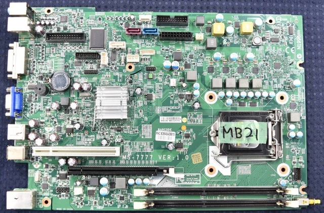 MS-7777 VER:1.0 (NEC Mate) motherboard (tube: MB21) £41.38 - PicClick UK