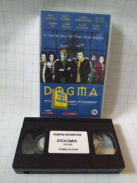 DOGMA - VHS Video Tape - Sample, Promo, Demo, Screener, Big box, Rental, RARE £3.00 - PicClick UK