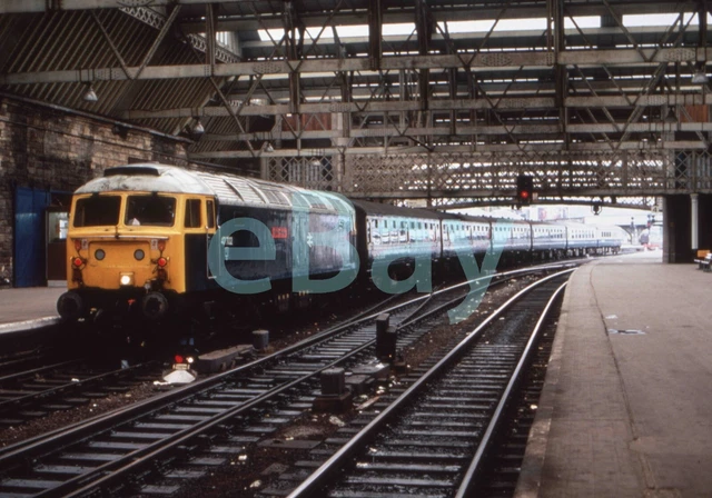 35MM RAILWAY SLIDE of Class 47 47702 @ Perth £4.99 - PicClick UK